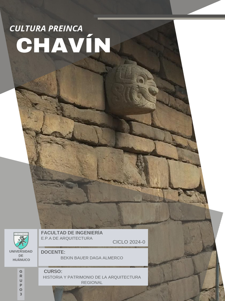 G3 - Cultura Chavin | PDF | Escultura