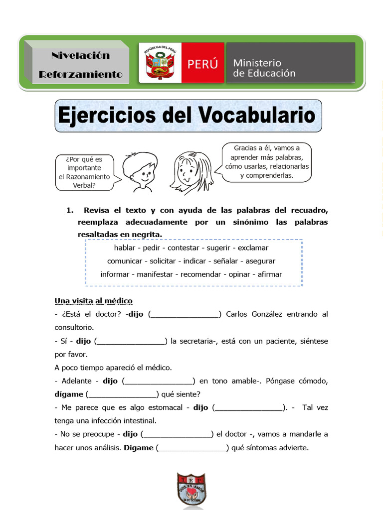 Actividades de Lenguaje Primaria | PDF