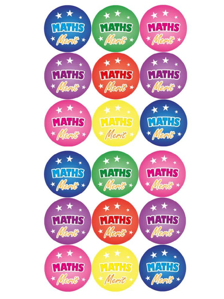 Math Individual Badge | PDF