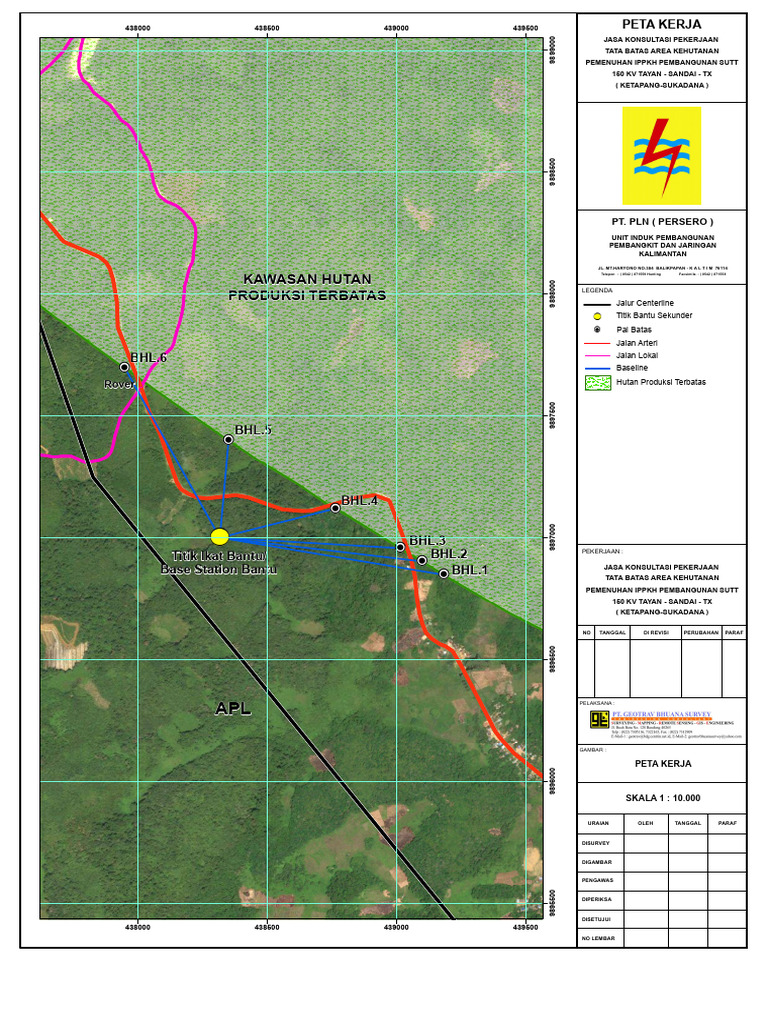 PETA KERJA PLN - Zoom - 2 | PDF