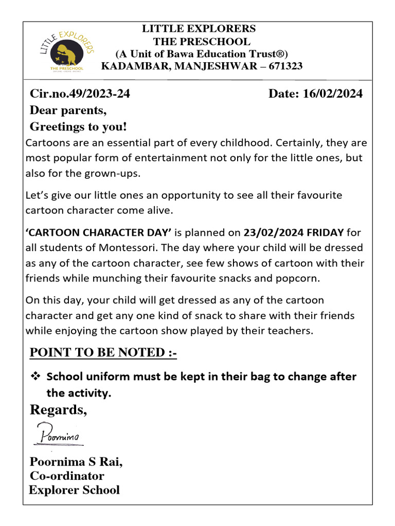 Cir48 Cartoon Character Day 1 PDF