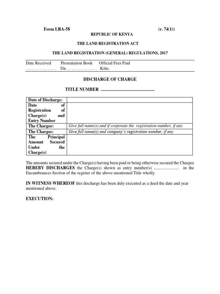 Form LRA 58 | PDF | Signature | Government And Personhood