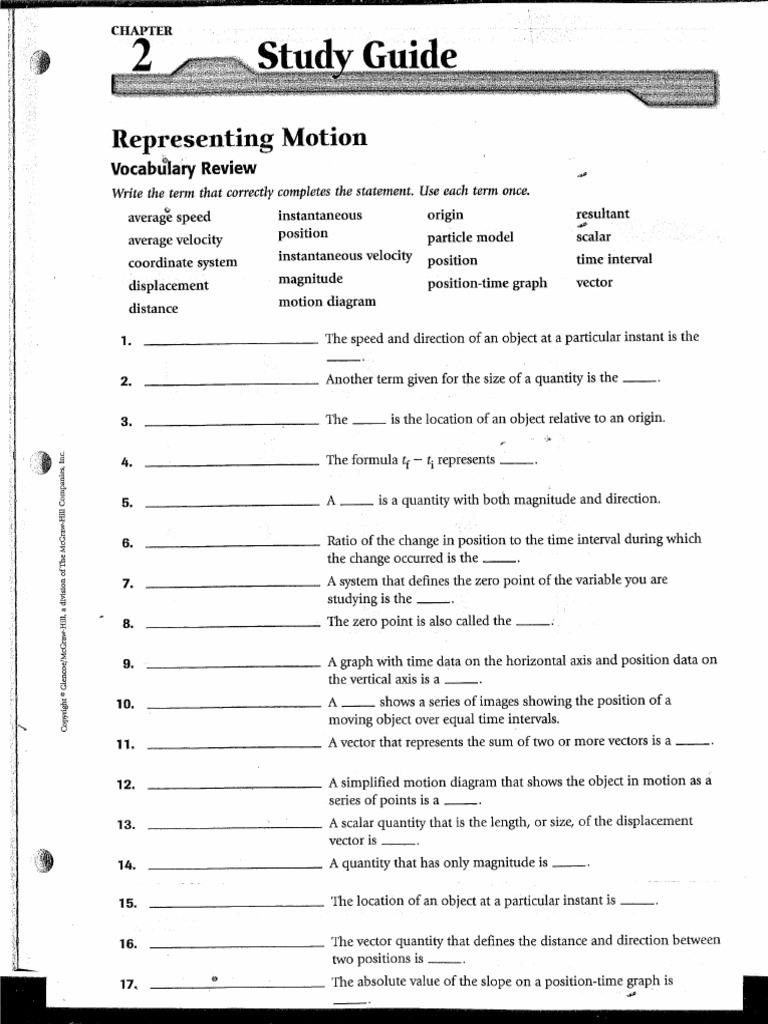 CH 2 Study Guide | PDF