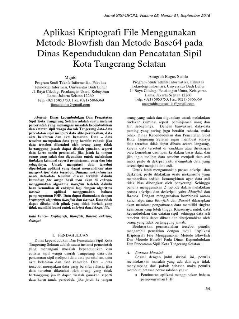 Kriptografi Blowfish & Base64 | PDF | Komputer