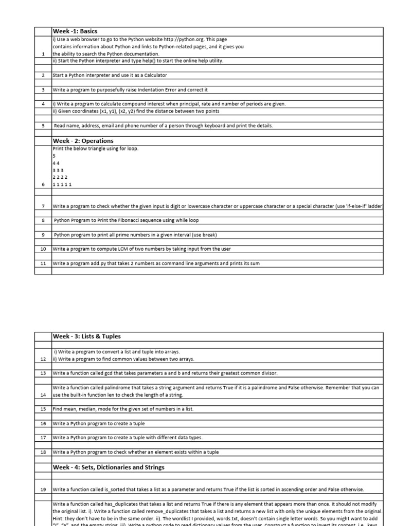 Python Lab Internals Download Free Pdf Computer Program Programming 7531