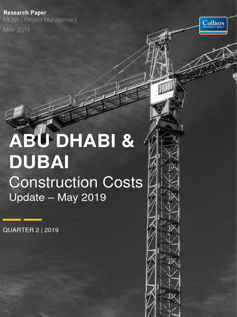Abu Dhabi and Dubai Construction Costs Update May 2019 | PDF | Project ...