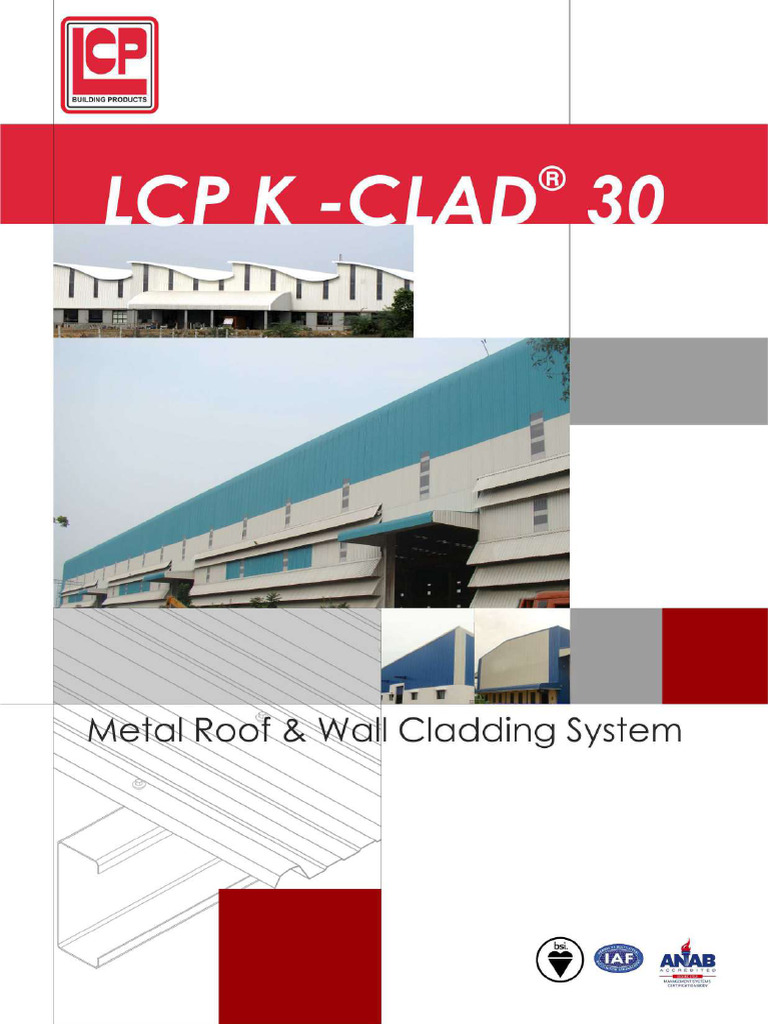 LCP KCLAD 30 (Roofing) | PDF