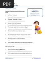 Grade 4 Present Perfect Tense Worksheet | PDF