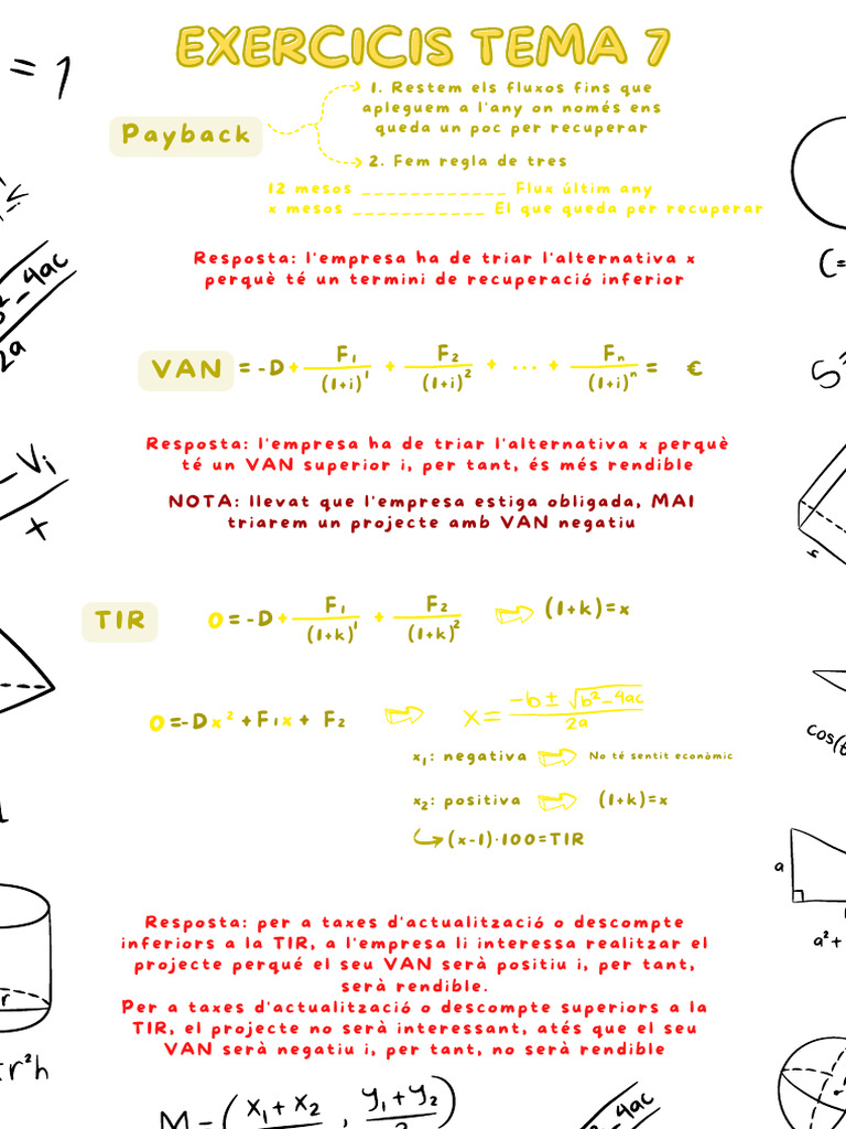 Formulari Tema 7 | PDF