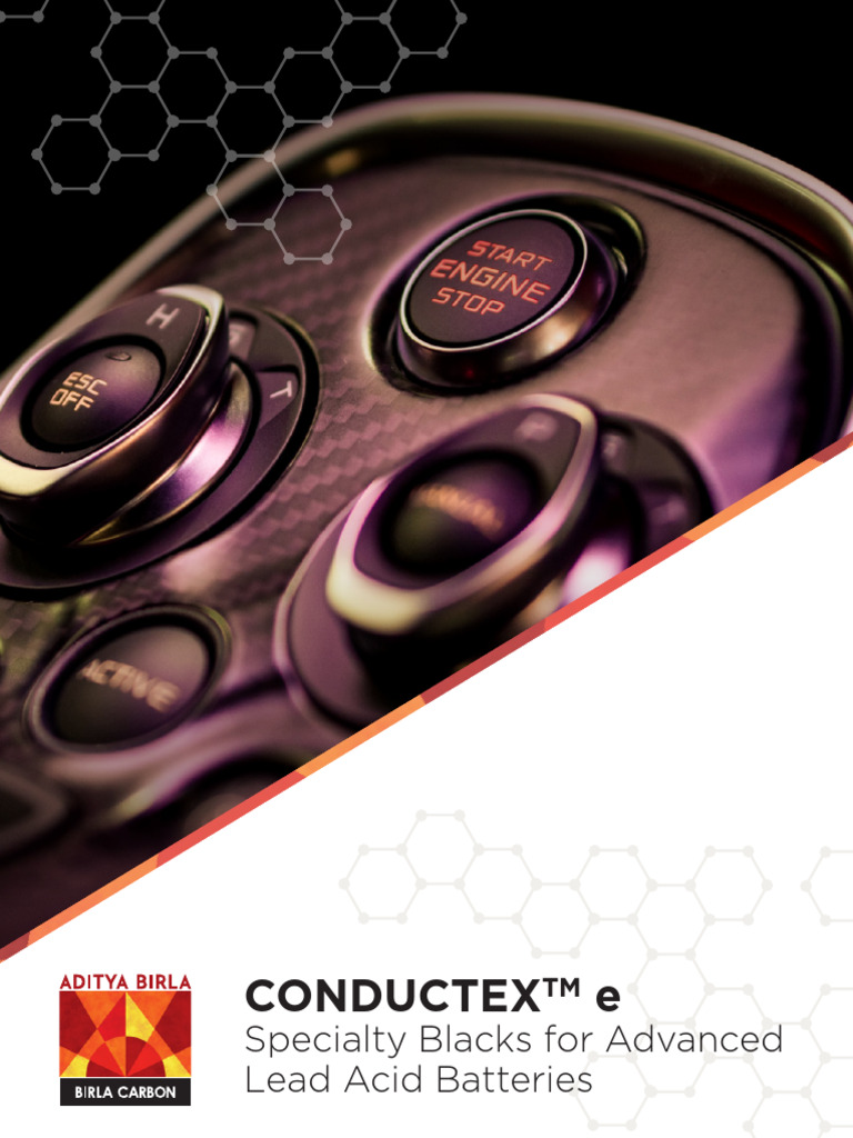 Conductex Especialty Blacks For Advanced Lead Acid Batteries Brochure ...
