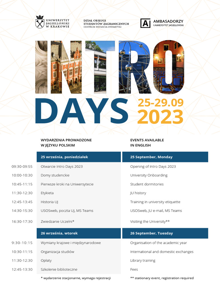 Intro - Days.2023 Programme | PDF