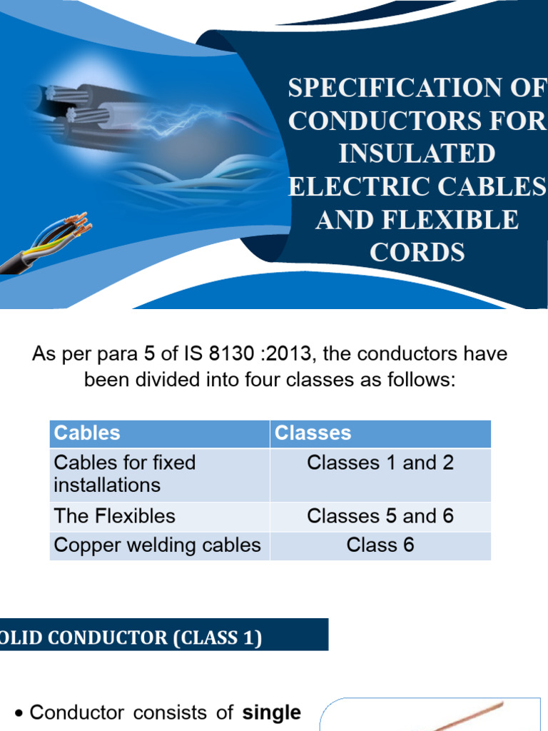 12 - Classification of Conductors | PDF | Electrical Conductor | Wire