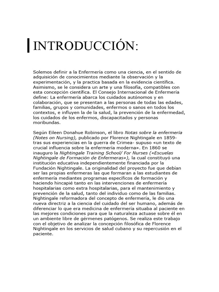 Documento Igual de LDI (Lab de Investigación) | PDF | Enfermería | ruiseñor de Florencia