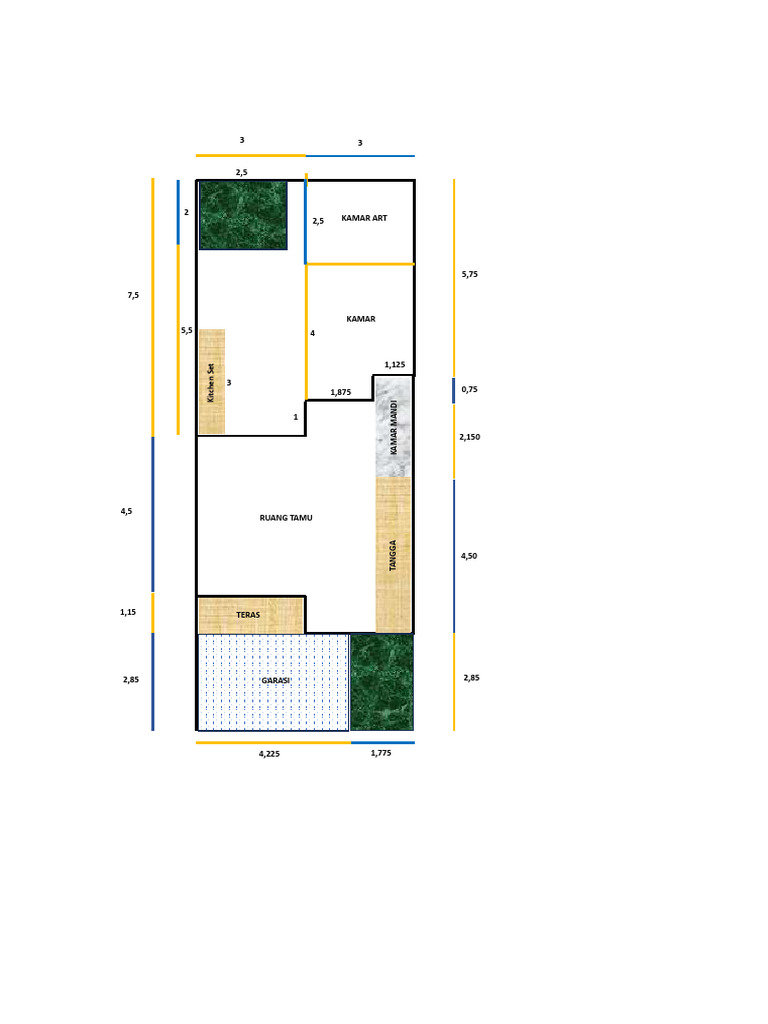 Layout Rumah | PDF