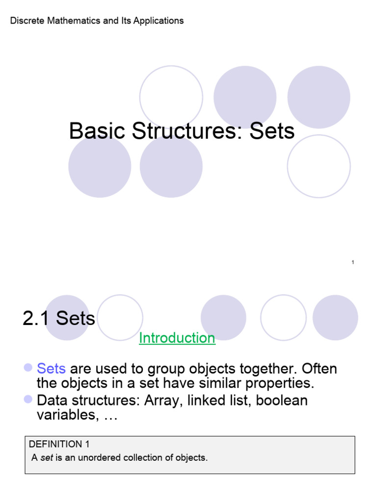 Sets V2 | PDF | Set (Mathematics) | Integer