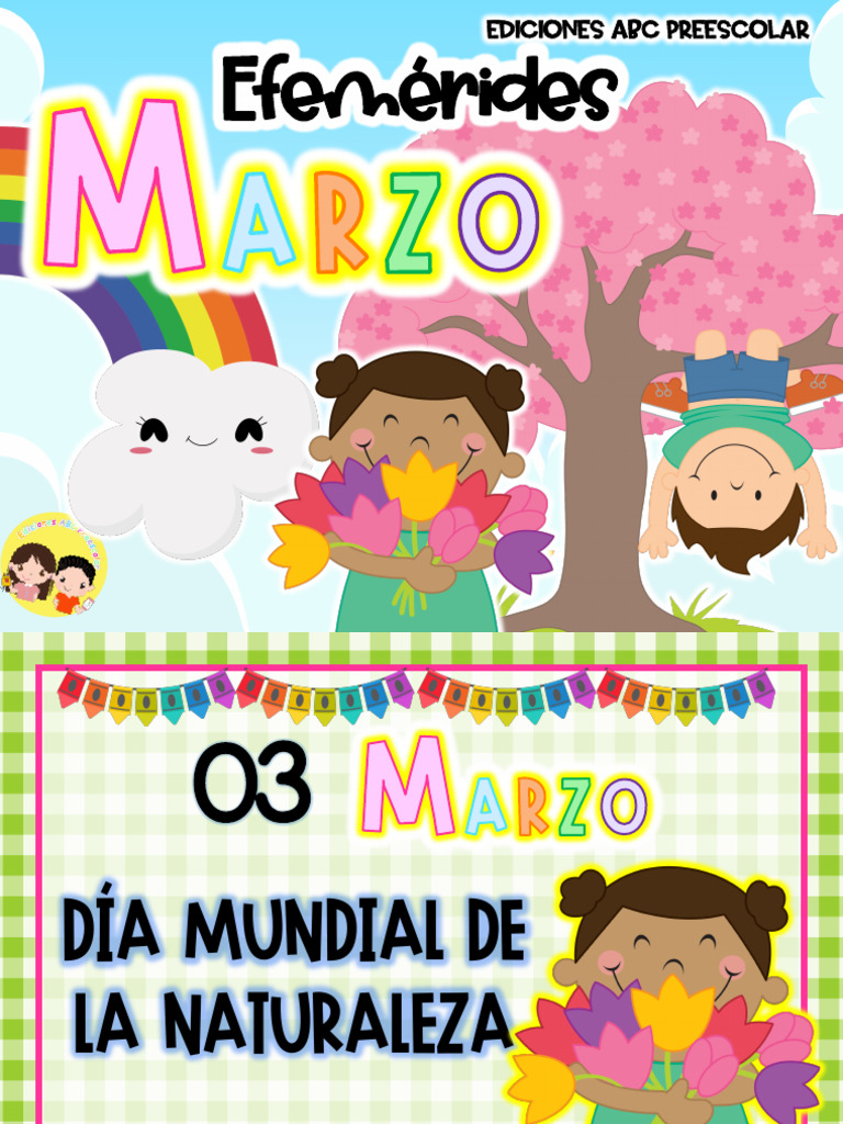 EFEMÉRIDES MARZO | PDF