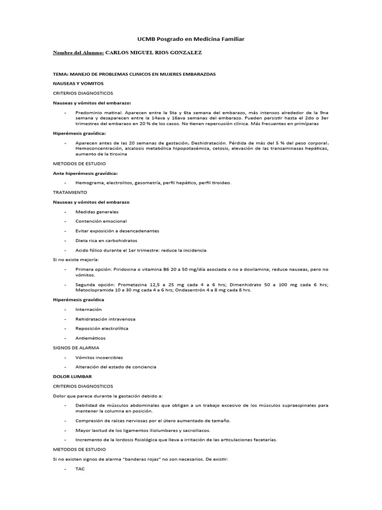 Semana 4 Modulo 6 | PDF | El embarazo | Enfermedades y trastornos humanos