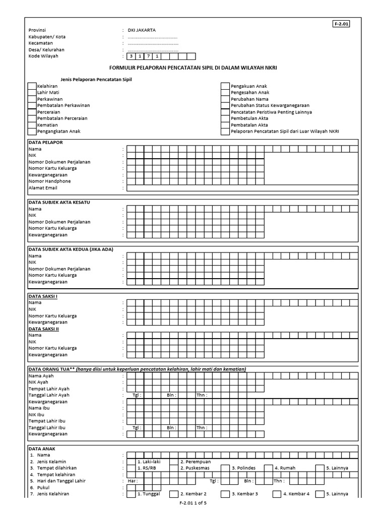 Content - File Form Akta Perceraian 20230824071301 | PDF