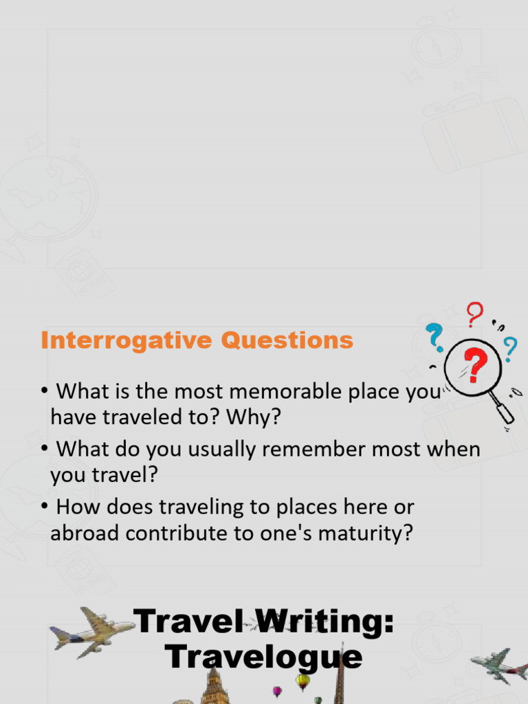 CNF Travelogue | PDF | Travel Literature | Guide Book