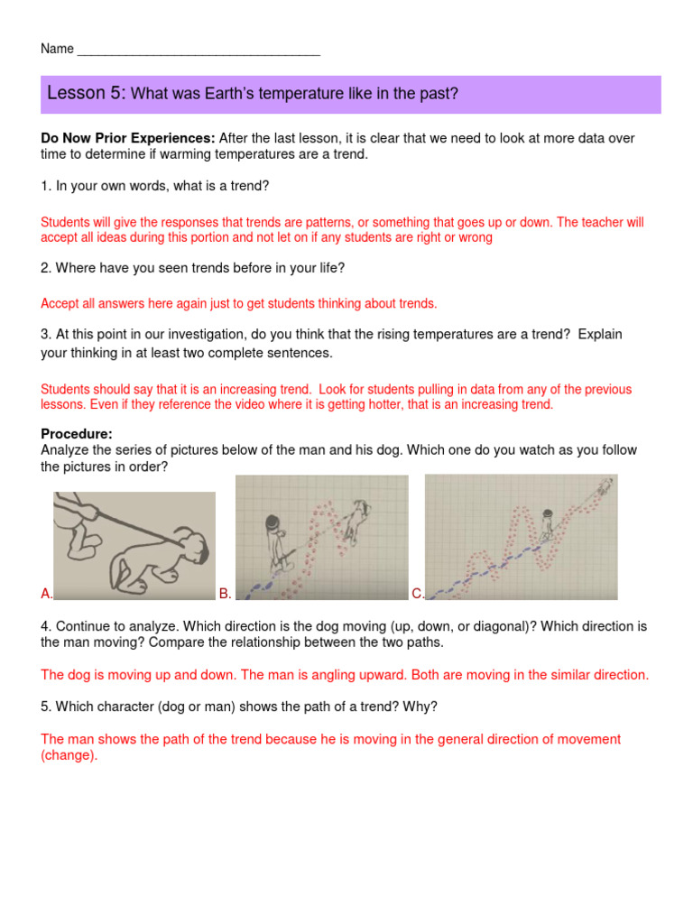 Analyzing Earth's Temperature Trends | PDF | Atmosphere Of Earth ...