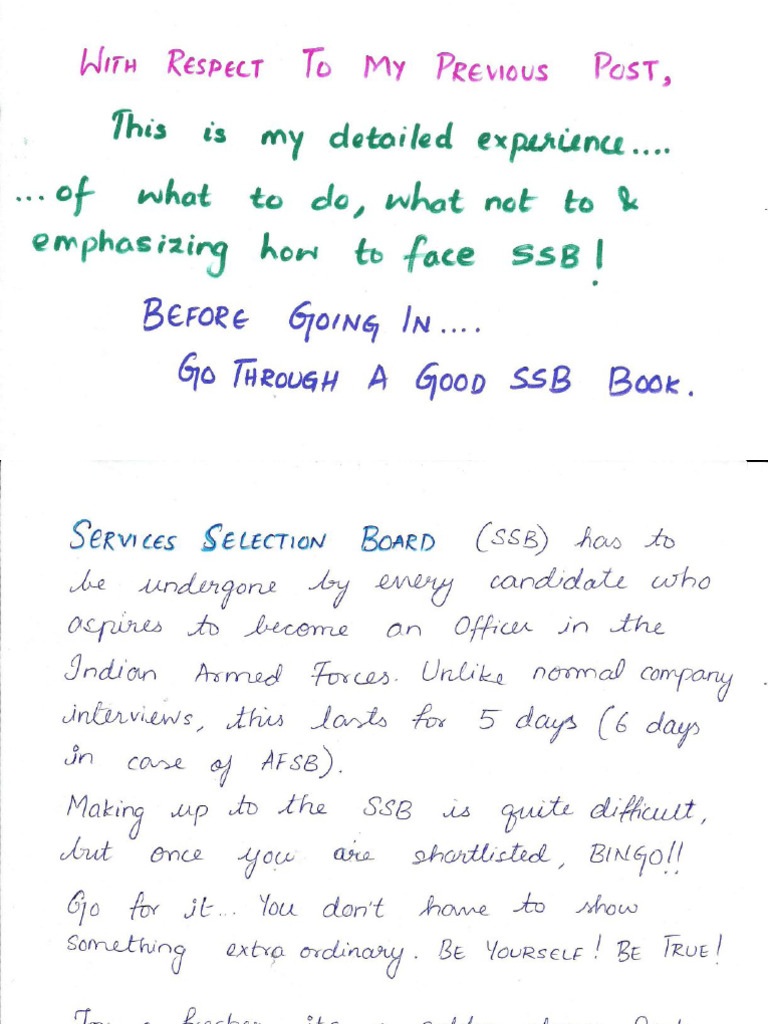 SSB | PDF