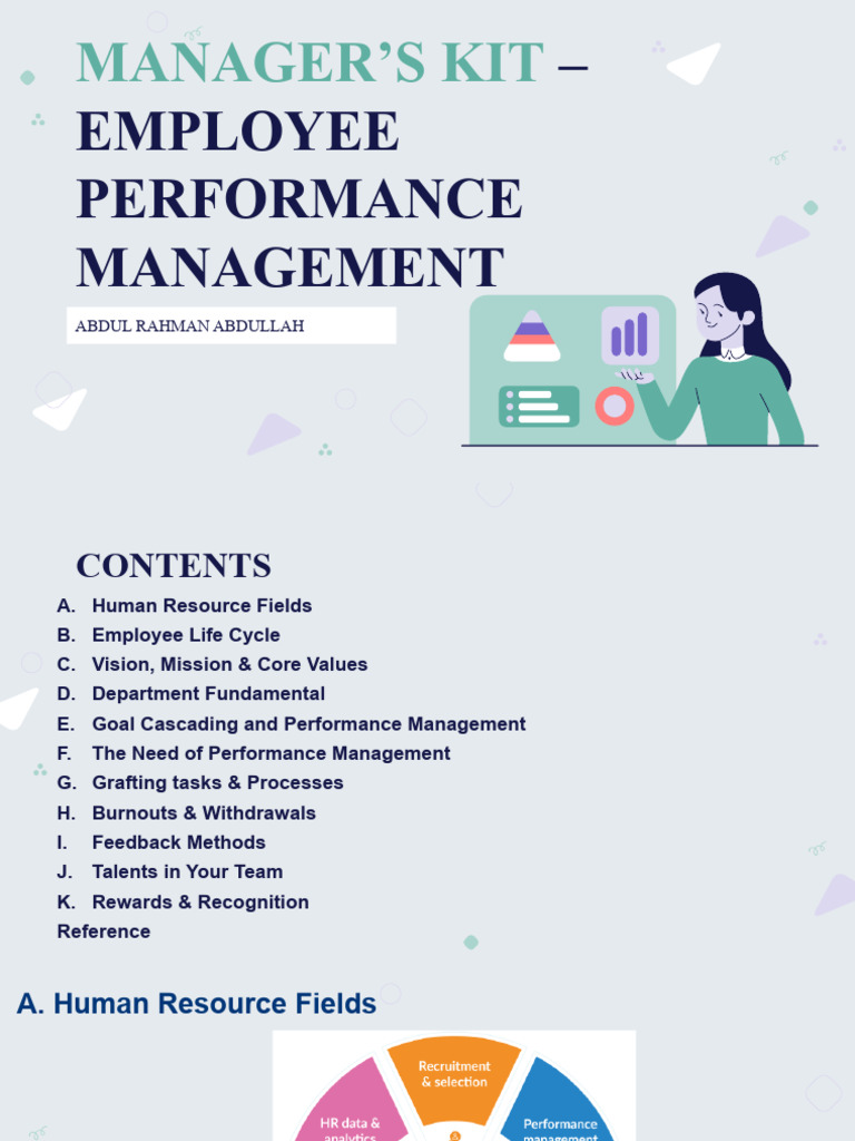 Manager's Kit - Employe Performance Management | PDF | Goal | Economies