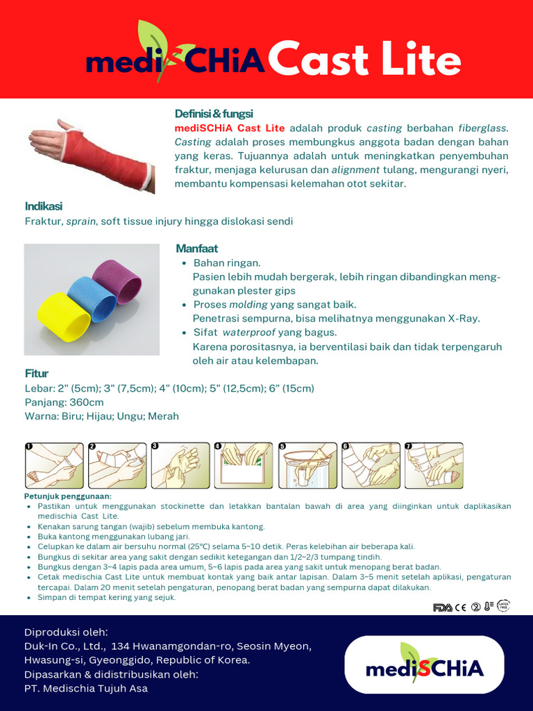Cast Lite: Solusi Fraktur Modern | PDF