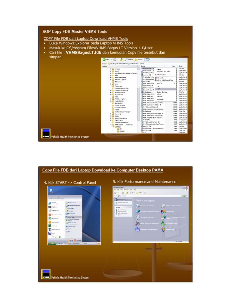 VHMS Tools File Transfer Guide | PDF | Business