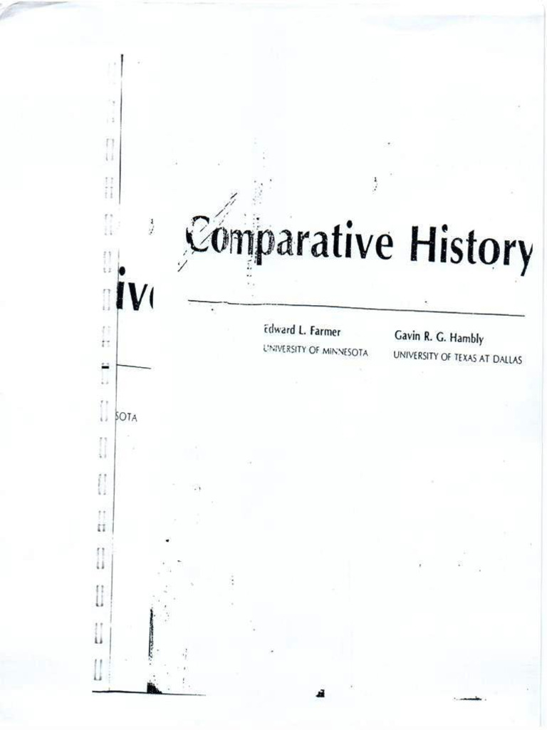 Comparative History of Civilizations in Asia (Volume1) - Edward Farmer ...