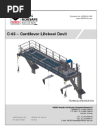 Manual Davit Crane | PDF | Pipe (Fluid Conveyance) | Pump