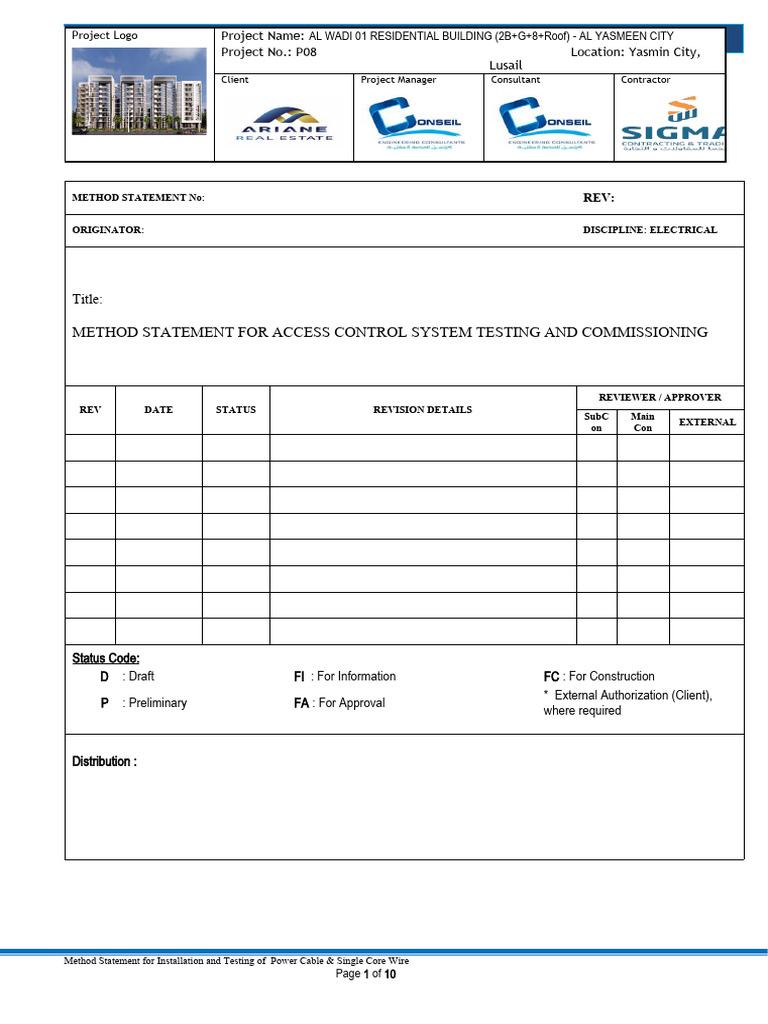 Access Control System Commissioning Guide | PDF | Access Control | Quality Assurance
