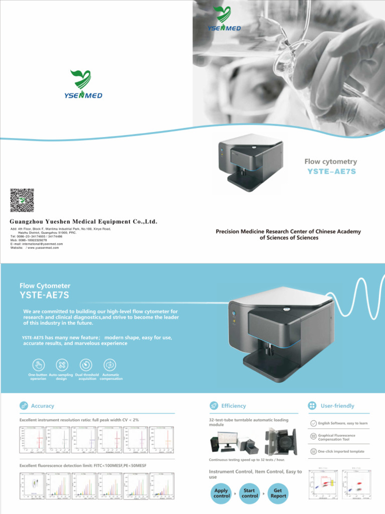 YSTE-AE7S Flow Cytometer | PDF