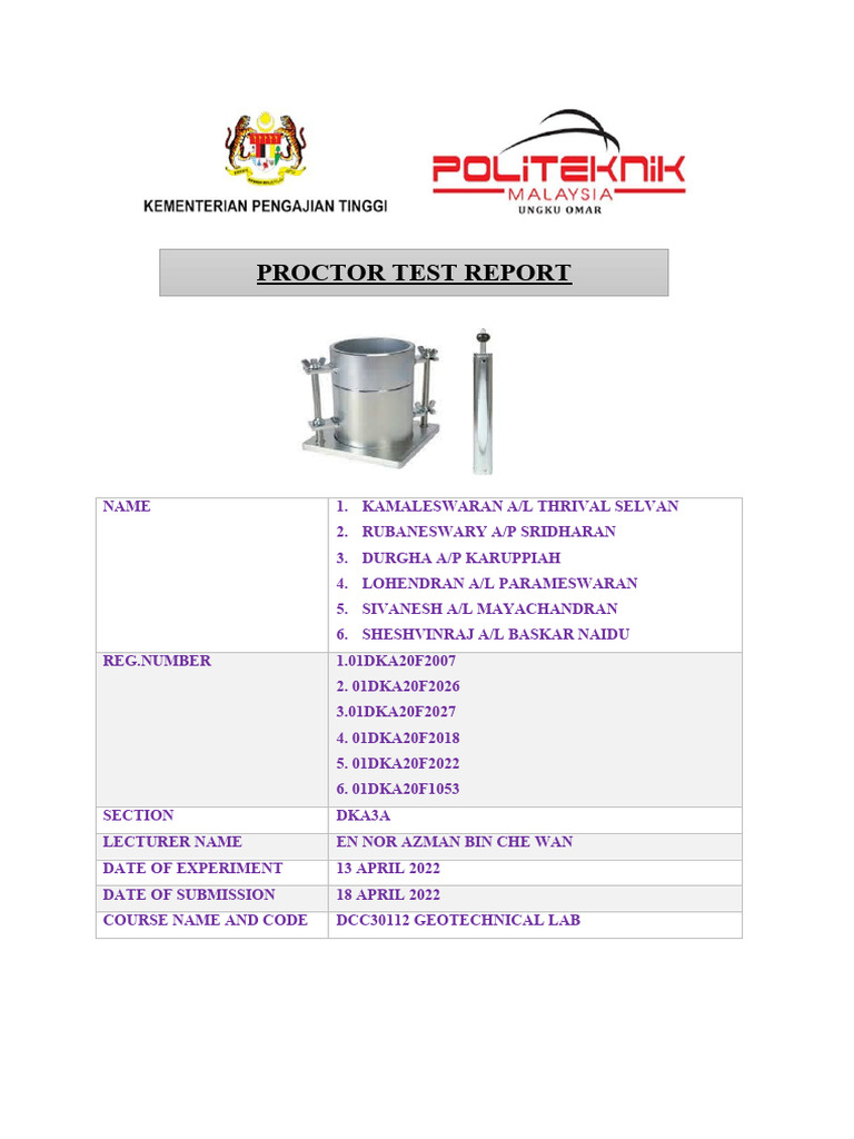 Soil Compaction Report F2007 | PDF