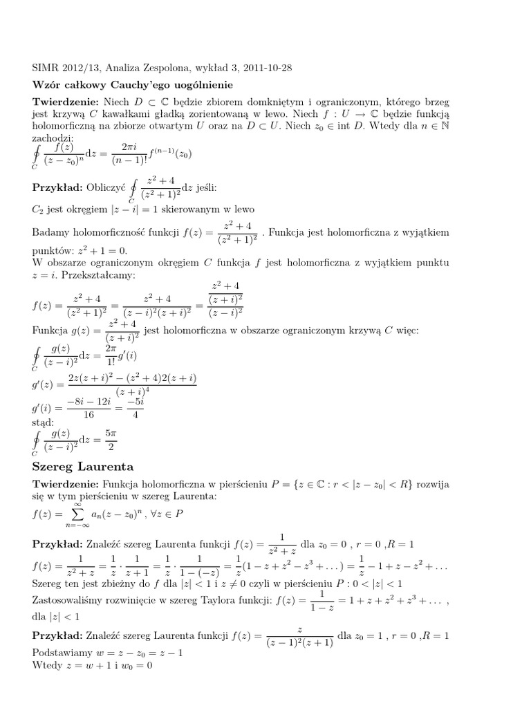 SIMRAn Zesp Wyk 3 | PDF