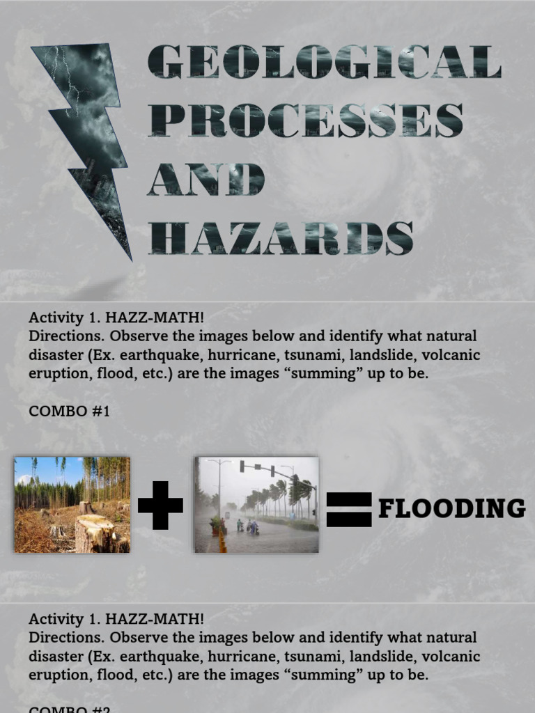Geological Processes and Hazard | PDF | Landslide | Coral Reef