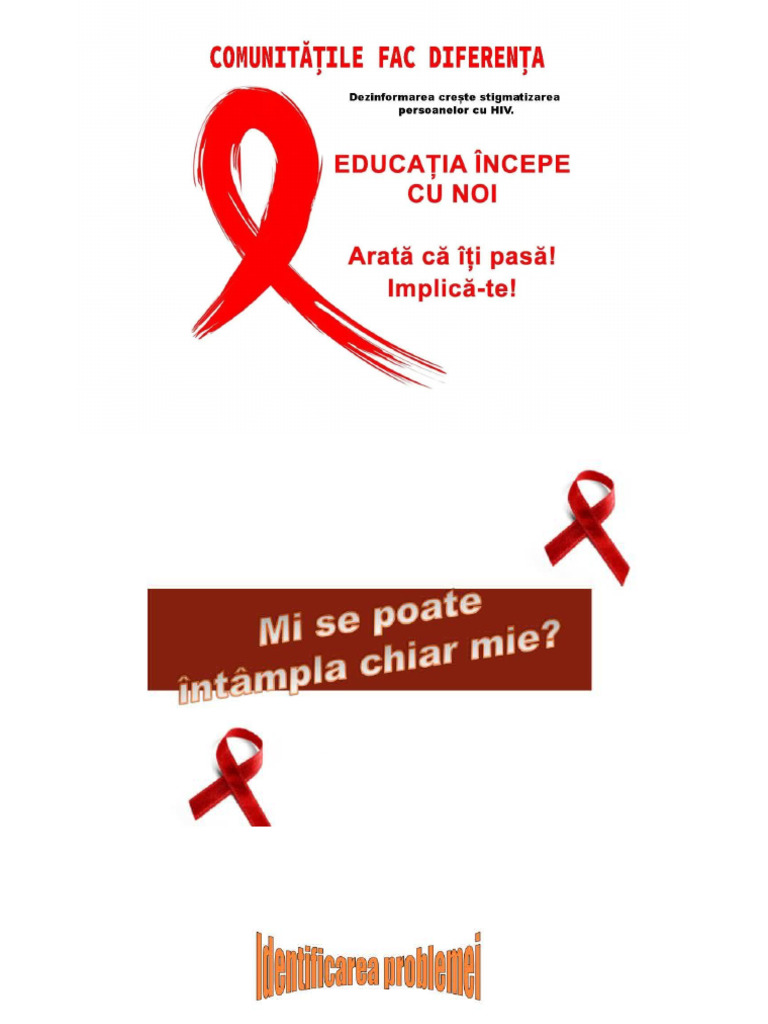 Prezentarea HIV SIDA | PDF