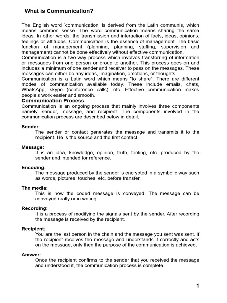 Communication Skills Notes Made by RONAK BHATI | PDF | Communication ... Communication Skills Notes Made by RONAK BHATI | PDF | Communication ...