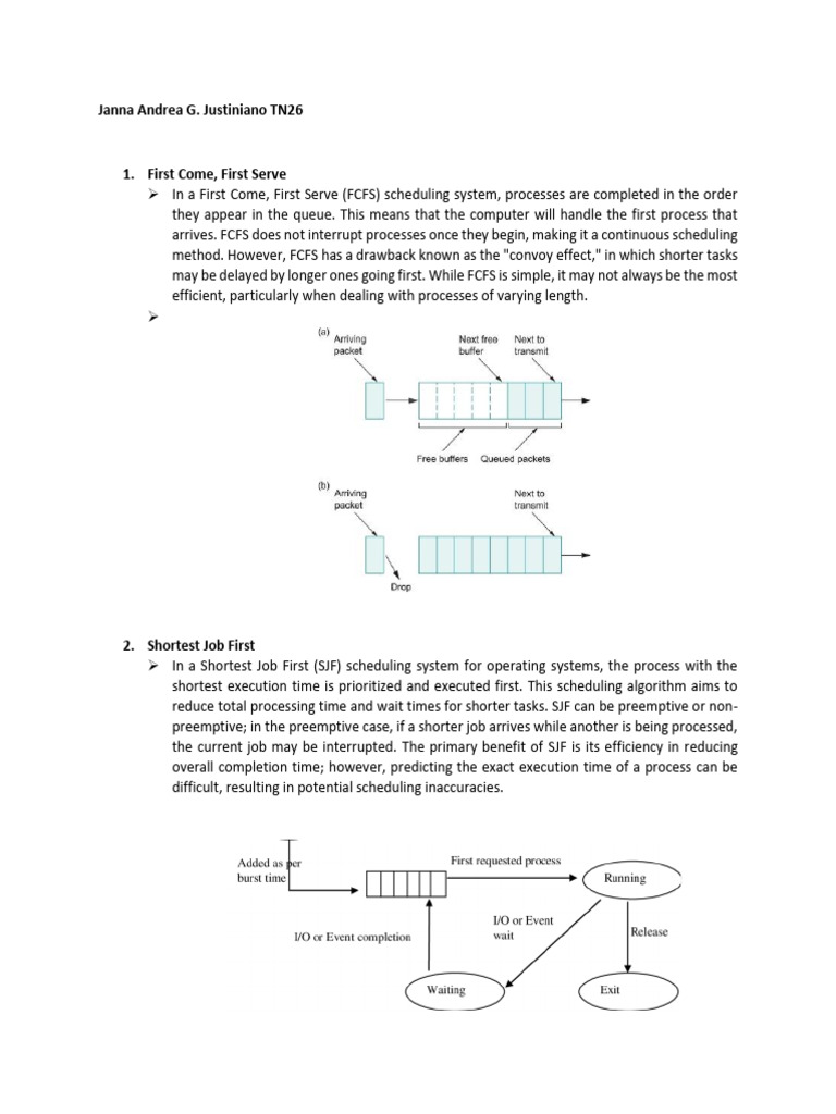 Activity1 - Justiniano | PDF | Scheduling (Computing) | Software ...