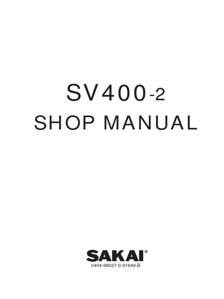 Shop Manual | PDF