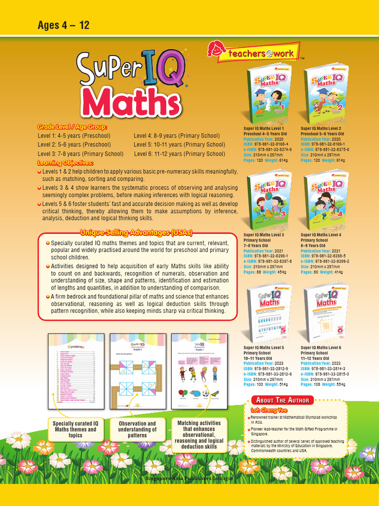 Super IQ Maths - New Book Information (NBI) | PDF | Teaching ...