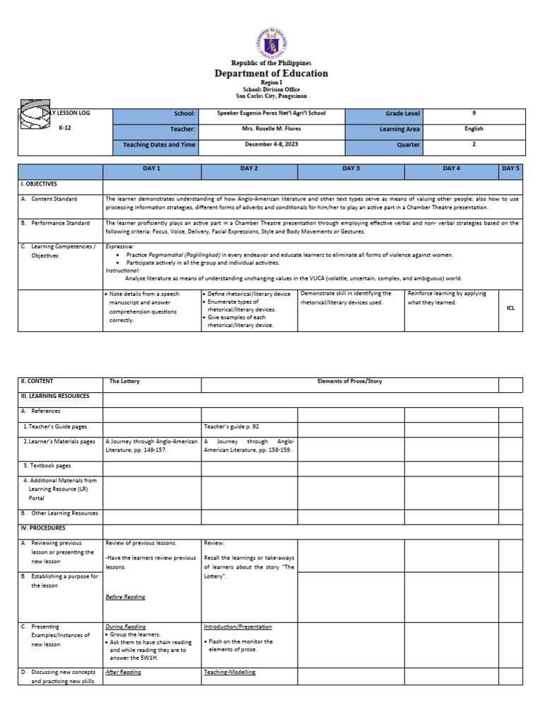 DIV-WEEK5-Q2-for Printing | Download Free PDF | Learning | Human Communication