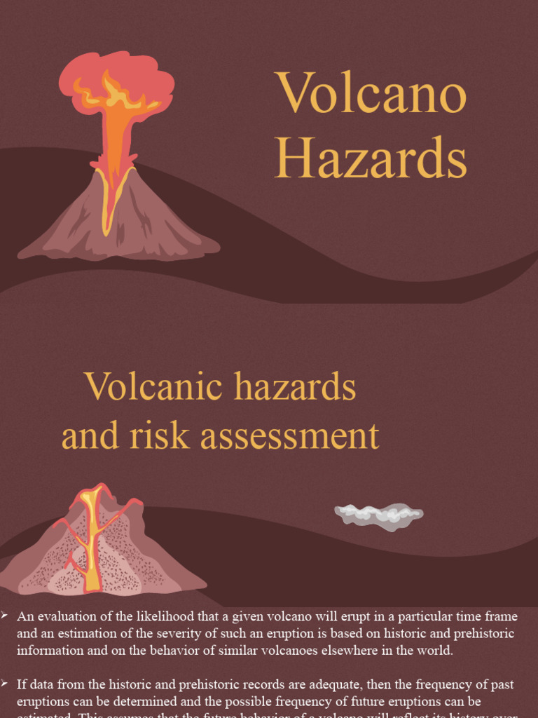 Volcanic Hazard Assessment g8 1 | PDF | Volcano | Types Of Volcanic ...