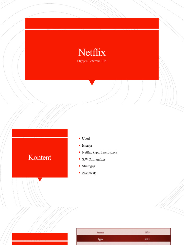 Netflix | PDF