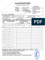 IMO Ballast Water Reporting Form | PDF