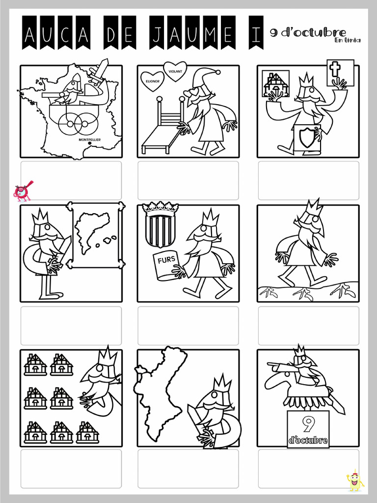 Auca de Jaume I-Sense Text | PDF