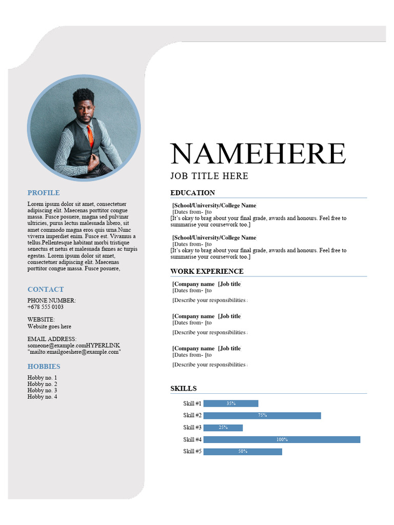 CV Details | PDF | Career & Growth | Computers