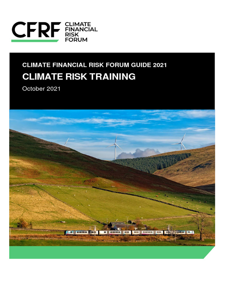 Climate Financial Risk Forum Guide 2021 Climate Risk Training | PDF ...