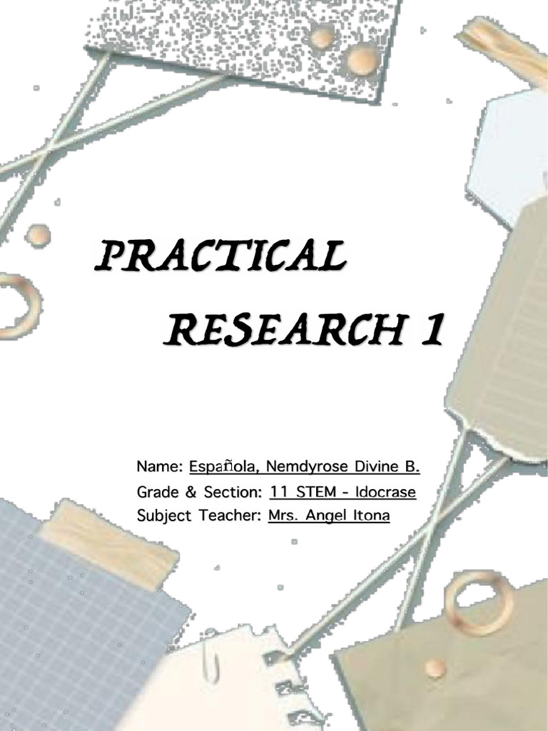 Practical Research 1 | PDF