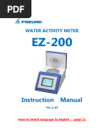 Electronic Balance User Manual | PDF | Weighing Scale | Weight