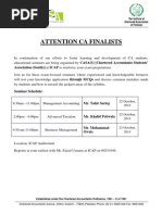 ICAP Karachi Contact Information | PDF